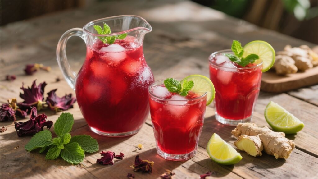 Jus de Bissap (Hibiscus) : Recette Traditionnelle sante